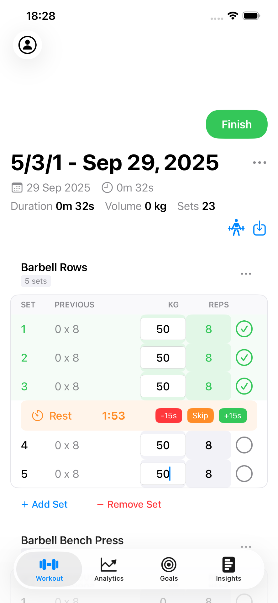 StrengthIQ - Privacy-First Strength Training for iOS